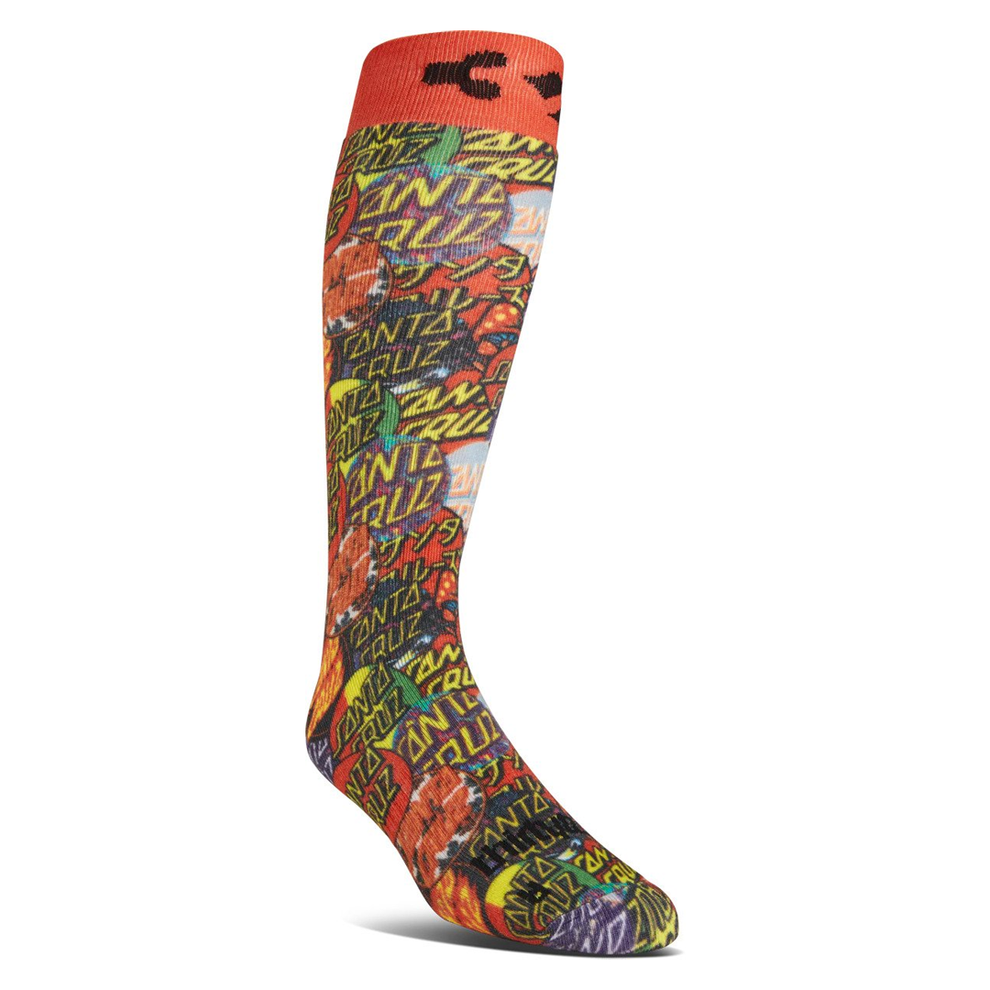 THIRTYTWO SANTA CRUZ SOCKS RED – Ballistyx